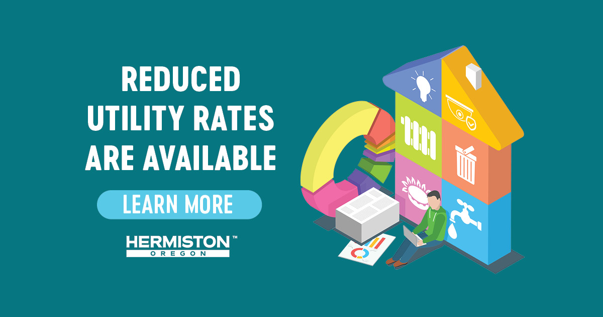 Reduced Utility Rate Program for Low-Income Residents | Hermiston, OR