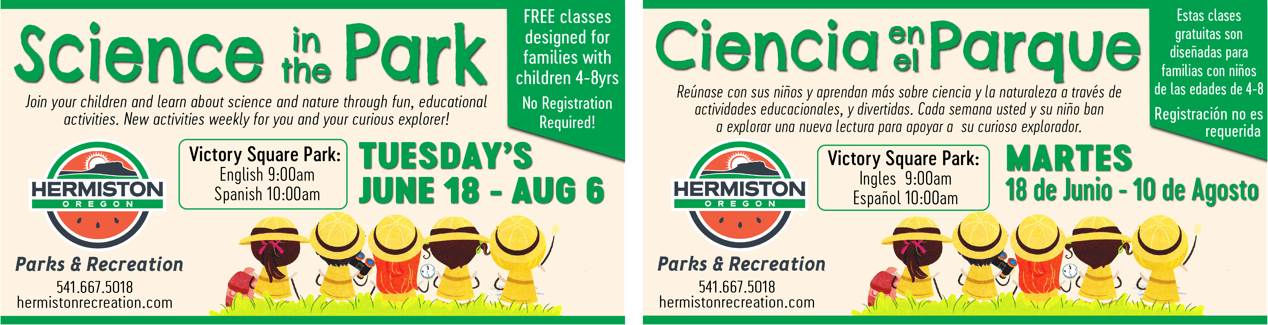 SCIENCE IN THE PARK | Hermiston, OR