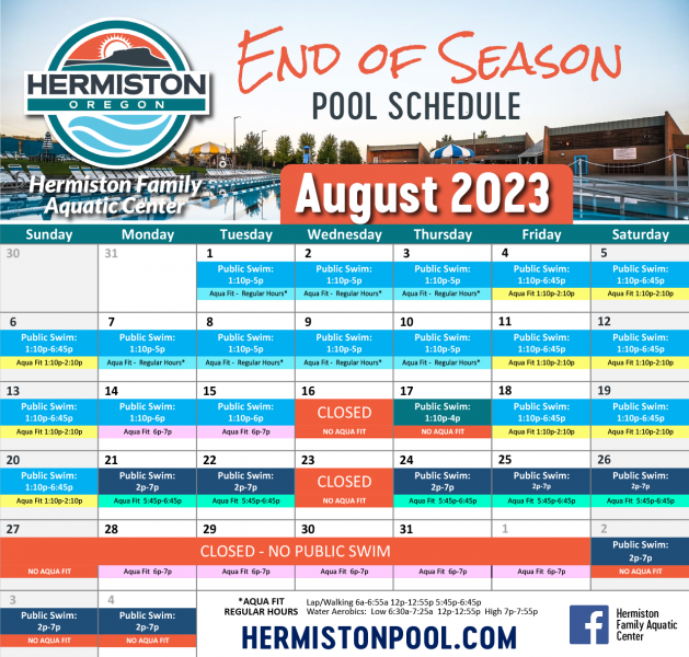 Hours and Information | Hermiston, OR