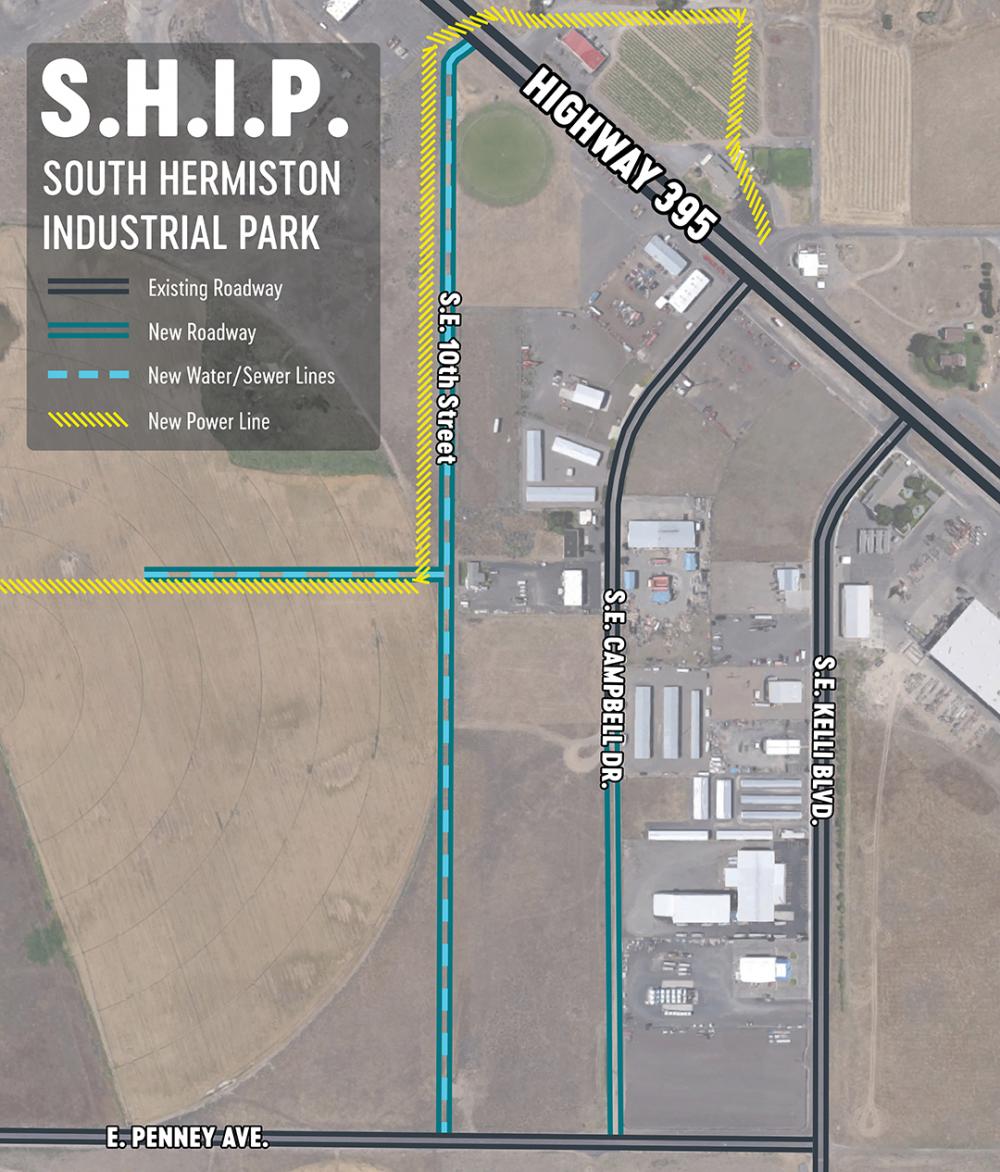 South Hermiston Industrial Park Project Breaks Ground | Hermiston, OR