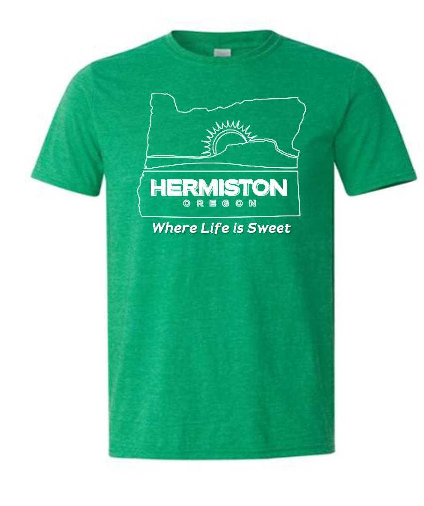 State Outline Shirts | Hermiston, OR