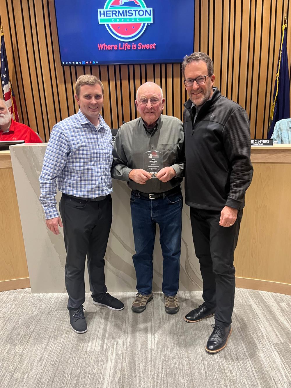 Hermiston Honors Carlisle Harrison for Decades of Transformative ...